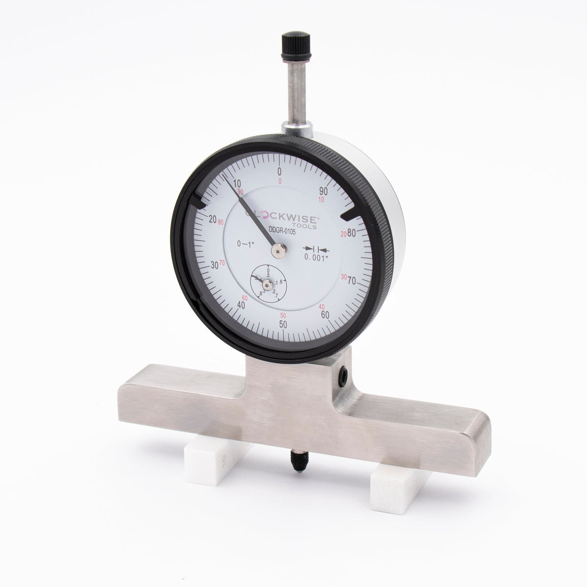 Clockwise Tools DDGR Dial Depth Gauge 0-1 inch 30pcs (CHI)