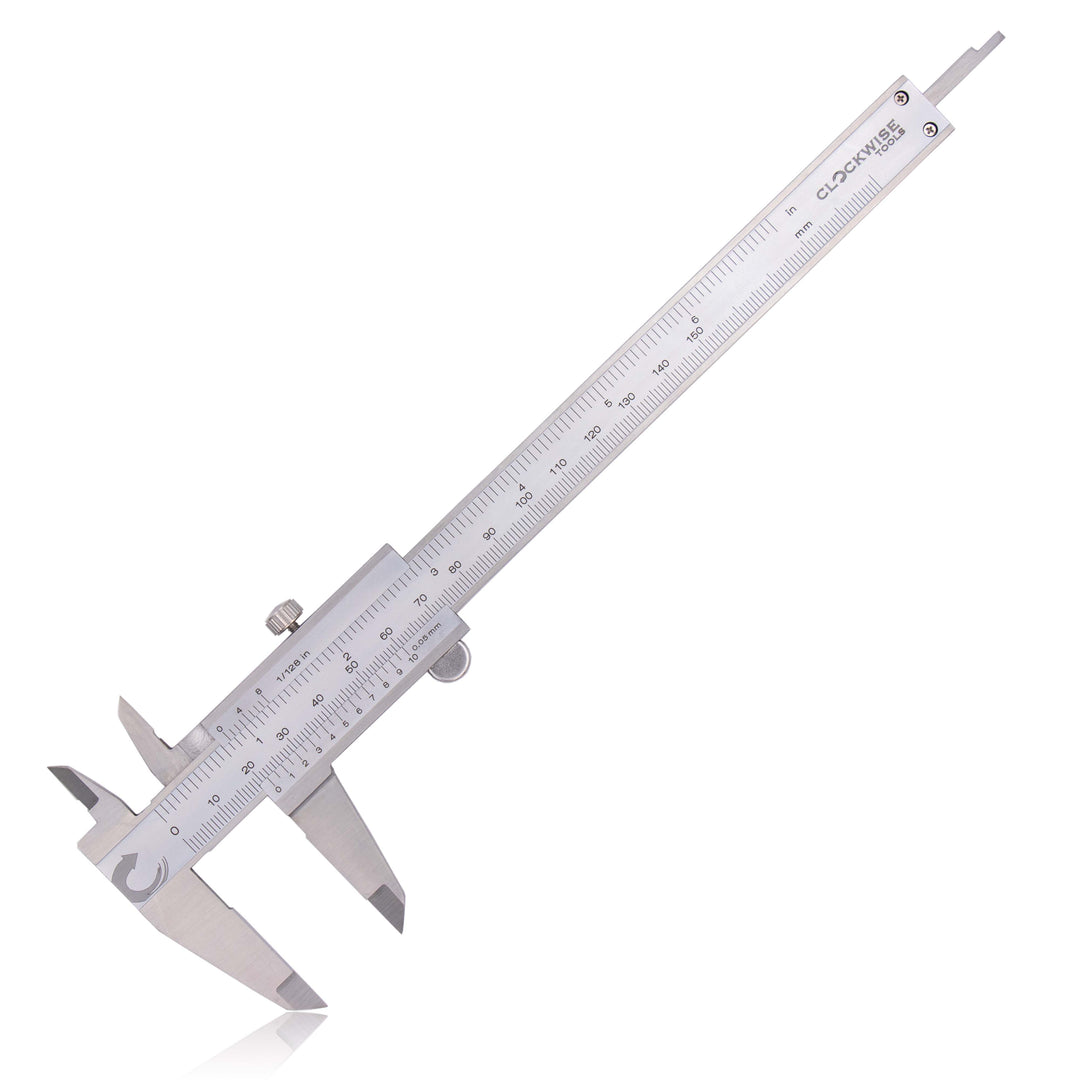 Clockwise Tools DVLR-0605 Vernier Caliper 6 inch 50pcs (CHI)