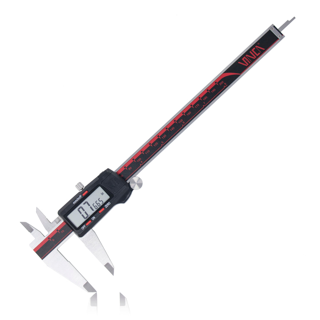 VINCA DCLA-0805 NIST Certificate Digital Caliper 8 inch – Clockwise Tools